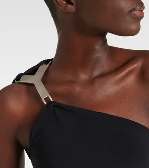 Rick Owens One-shoulder One-piece Swimsuit