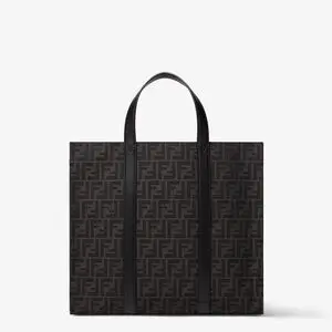Fendi Ff Jacquard Shopper - Multicolour