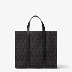 Fendi Ff Jacquard Shopper - Multicolour