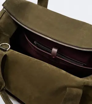 METIER Métier Racer 53 Suede Duffle Bag - Green