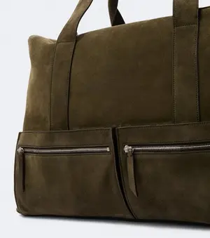 METIER Métier Racer 53 Suede Duffle Bag - Green