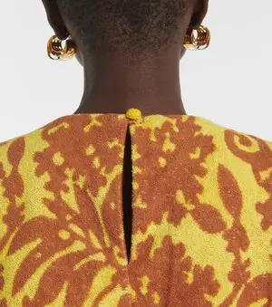 ALEMAIS Alémais Amarillo Printed Crop Top