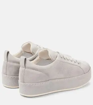 Hogan H681 Suede Sneakers