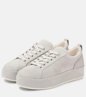 Hogan H681 Suede Sneakers - Grey