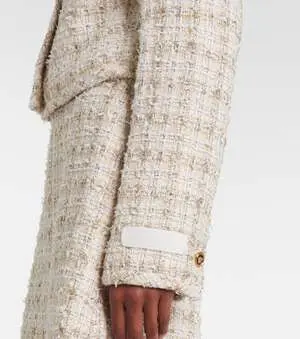 Versace Medusa Tweed Jacket - Multicoloured