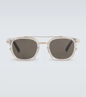 Dior Diorblacksuit S14i Square Sunglasses - Transparent