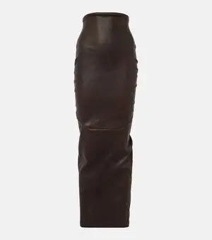 Rick Owens Dirt Pillar Maxi Skirt