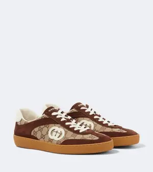Gucci Interlocking G Sneakers - Brown