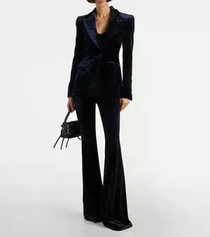 Alex Perry Velvet Blazer