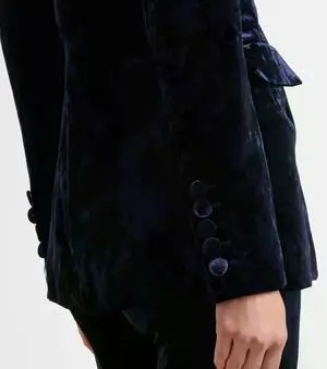 Alex Perry Velvet Blazer