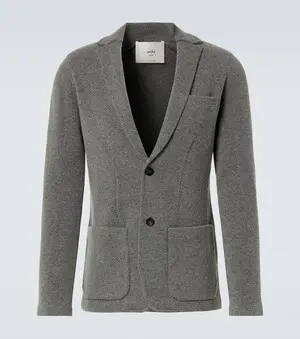 Arch4 Mr Poole Wool And Cashmere Cardigan - Grey
