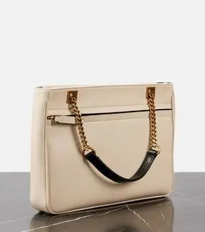 Valentino Garavani Viva Superstar Small Leather Tote Bag - Beige