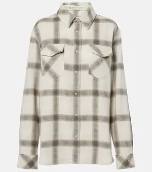 GOD'S TRUE CASHMERE Moon Plaid Shirt - Multicoloured