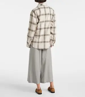 GOD'S TRUE CASHMERE Moon Plaid Shirt - Multicoloured