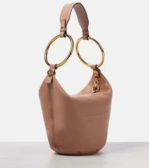 Chloé Small Leather Shoulder Bag - Brown