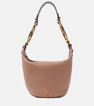 Chloé Leather Shoulder Bag - Brown