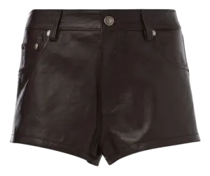 TOM FORD Leather Shorts