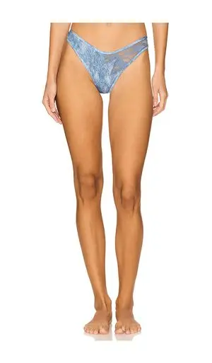 DIESEL® X Savage C Lace Thong - Blue
