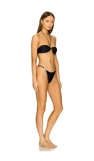 LESLIE AMON Shell Bandeau Bikini