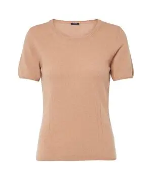 JOSEPH Cashmere T-shirt - Neutrals