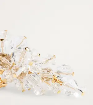 Carolina Herrera Beaded Cluster Earrings