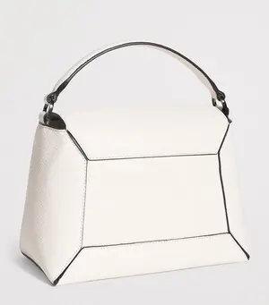 Strathberry Leather Mosaic Top-handle Bag - Blue