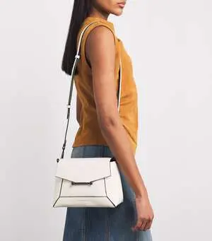 Strathberry Leather Mosaic Top-handle Bag - Blue