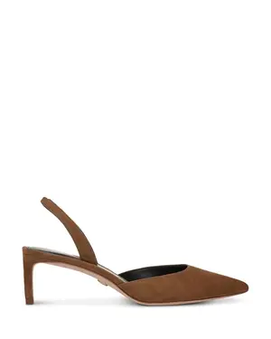 Veronica Beard Caroline Slingback Pumps - Hazelwood
