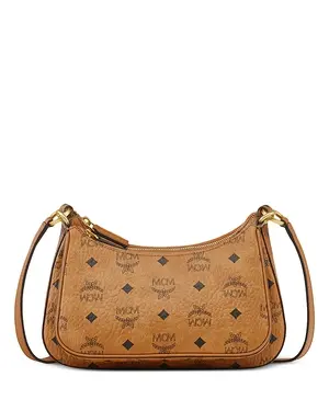 Mcm Aren Vi Small Double Hobo Bag