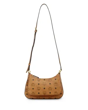 Mcm Aren Vi Small Double Hobo Bag