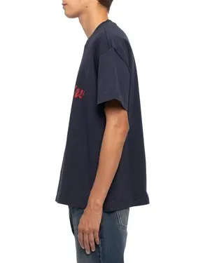 Zadig&Voltaire Teddy Cotton Voltaire Graphic Tee - Encre