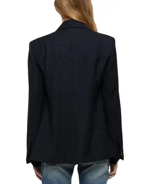 Zadig&Voltaire Valse Tailleur Embellished Blazer - Encre