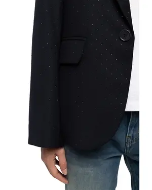 Zadig&Voltaire Valse Tailleur Embellished Blazer - Encre