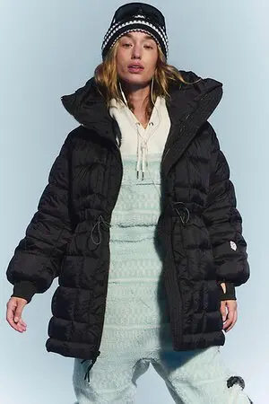 Free People Like A Dream Long Reversible Puffer Jacket