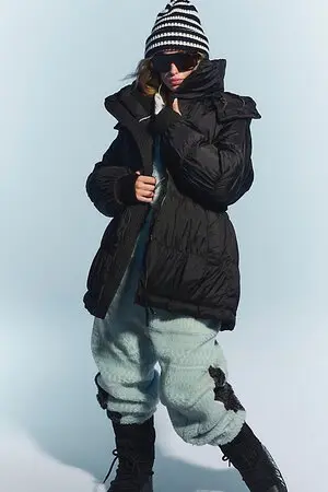 Free People Like A Dream Long Reversible Puffer Jacket