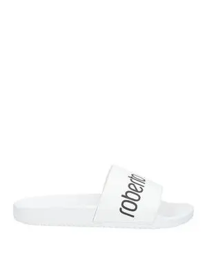 Roberto Cavalli Slides Rubber - White