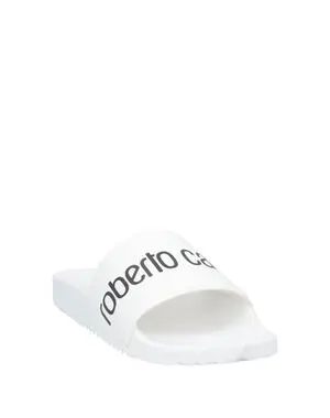 Roberto Cavalli Slides Rubber - White