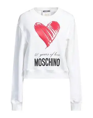 Moschino Crewneck Sweatshirt - White