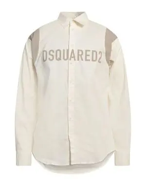 Dsquared2 Shirt Size Cotton, Elastane - White