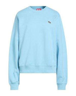 DIESEL® Sweatshirt Size Cotton, Elastane - Blue