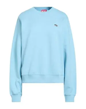 DIESEL® Cotton Elastane Sweatshirt With Embroidered Logo