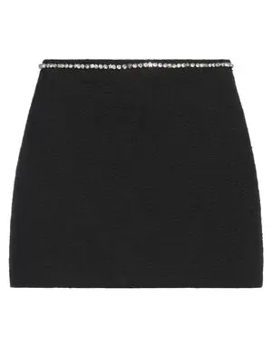 N°21 Mini Tweed Skirt With Crystals
