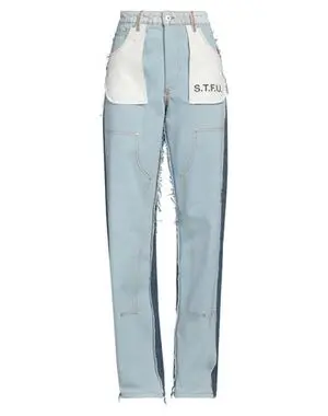 Heron Preston Straight Leg Jeans For Women