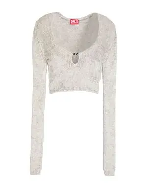 DIESEL® Solid Deep Neckline Sweater