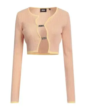 Gcds Knitted Cardigan - Orange