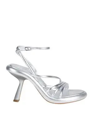 VIC MATIE Leather Slingback Sandals