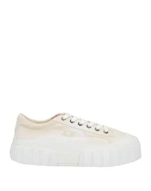 DIESEL® Low-top Cotton Sneakers - Beige