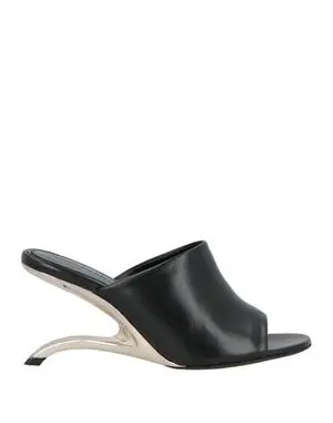 Women's Alexander Mcqueen Black Sandals