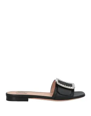 Bally Lambskin Slide Sandals