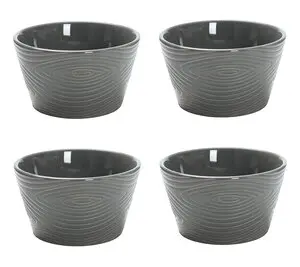 TEMP-TATIONS Woodland Set Of 18-oz Cereal Bowls - One-color
